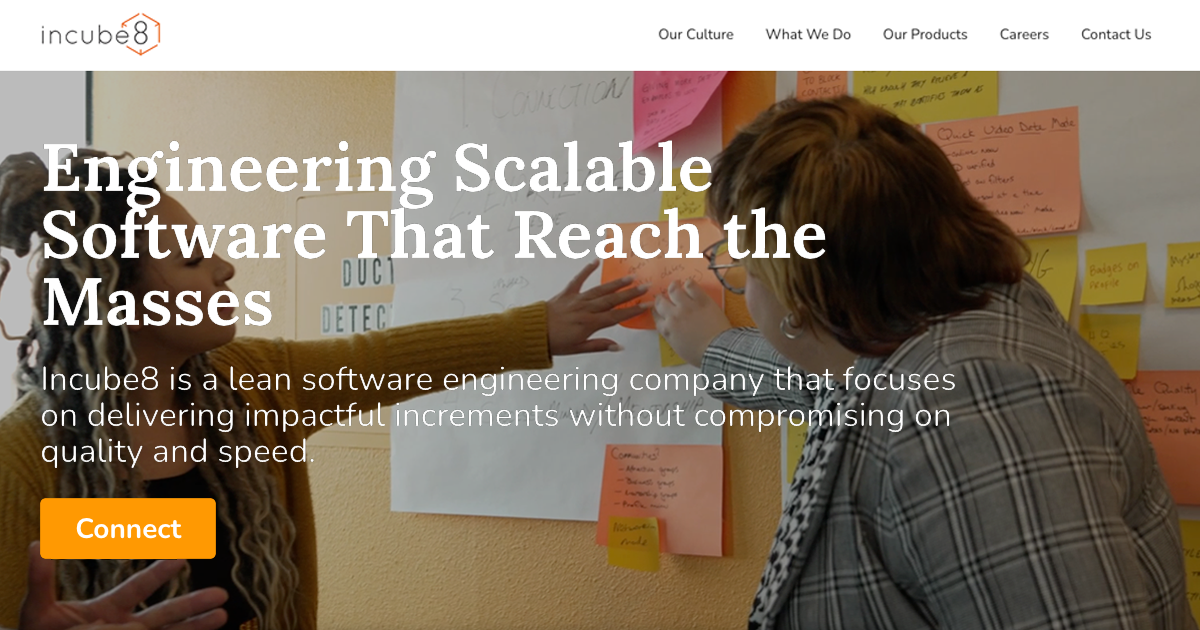Incube8 - Engineering Scalable Software